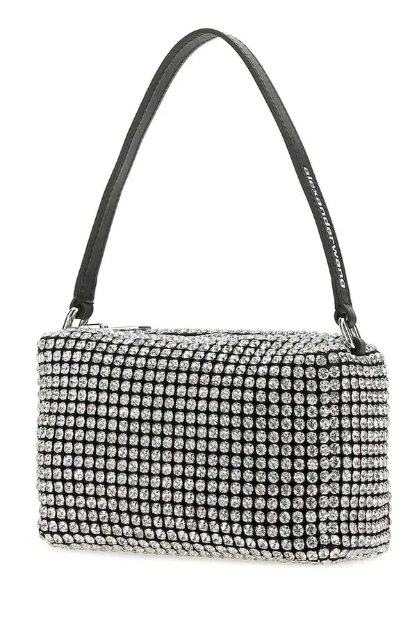 Alexander Wang Heiress Medium Pouch - Silver