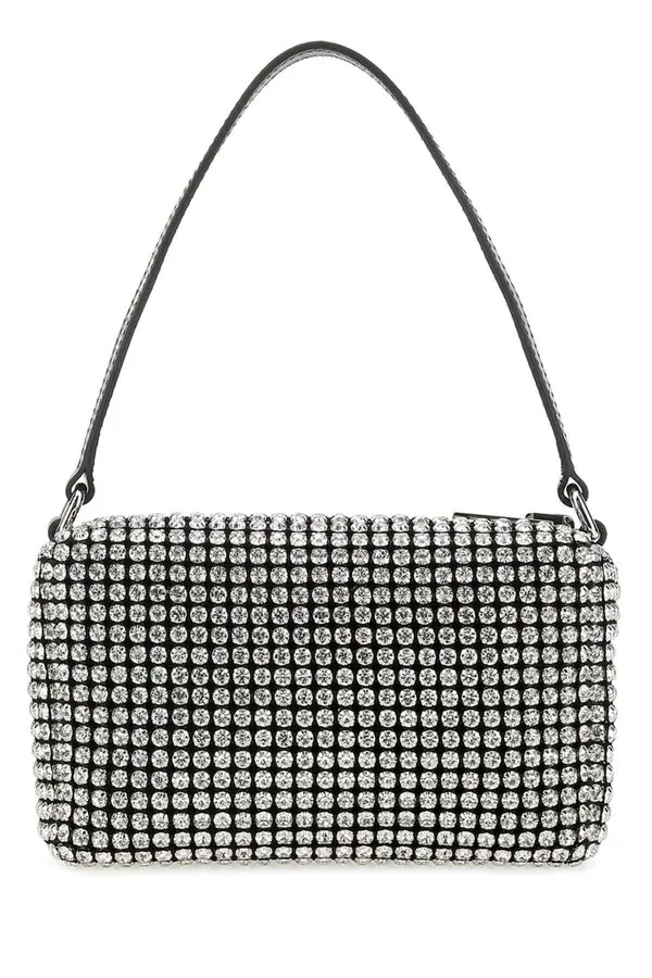 Alexander Wang Heiress Medium Pouch - Silver