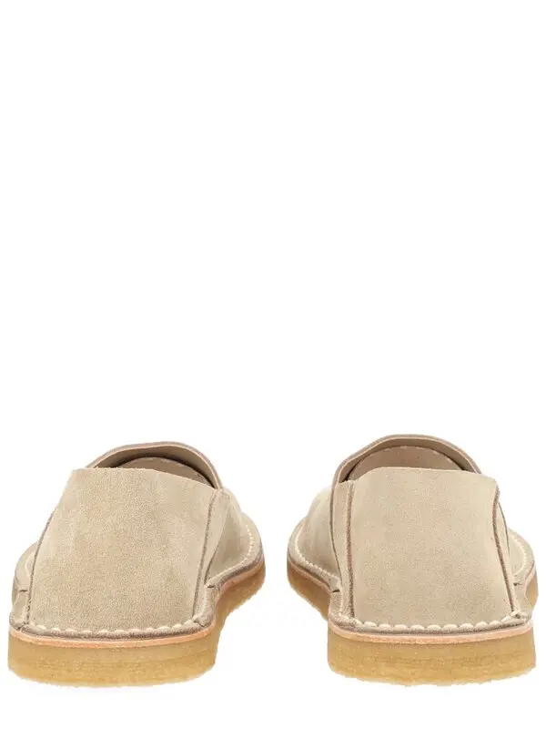 LEMAIRE Slip-on Moccasins - Cream