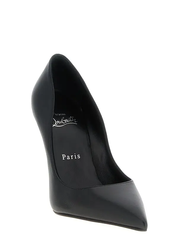 CHRISTIAN LOUBOUTIN Miss Z Nappa Leather Pointed-toe Stiletto Pumps - Black