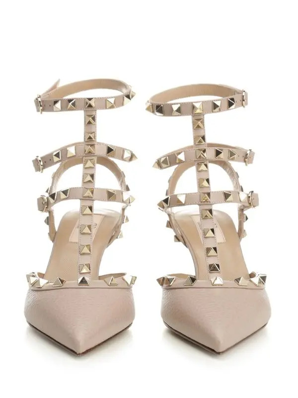 Valentino Garavani Rockstud Pumps With Straps - Multicolor