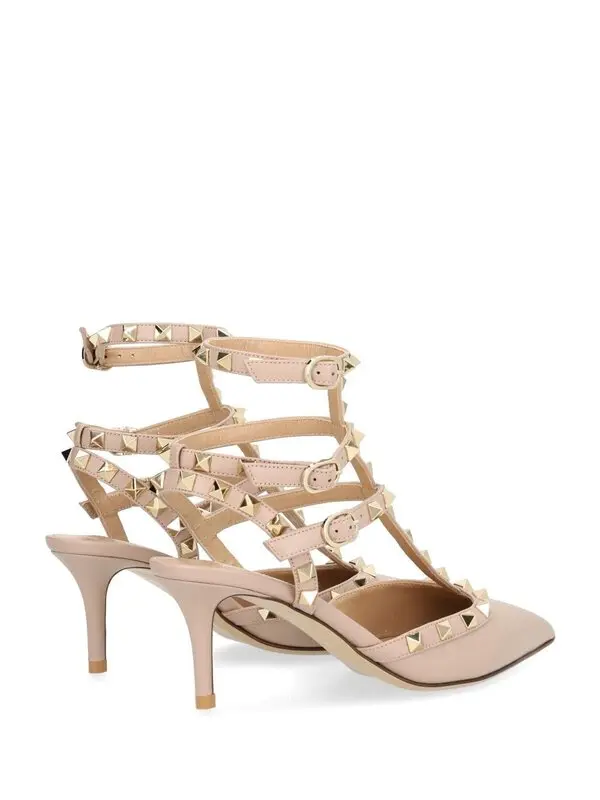 Valentino Garavani Rockstud Pumps With Straps - Multicolor