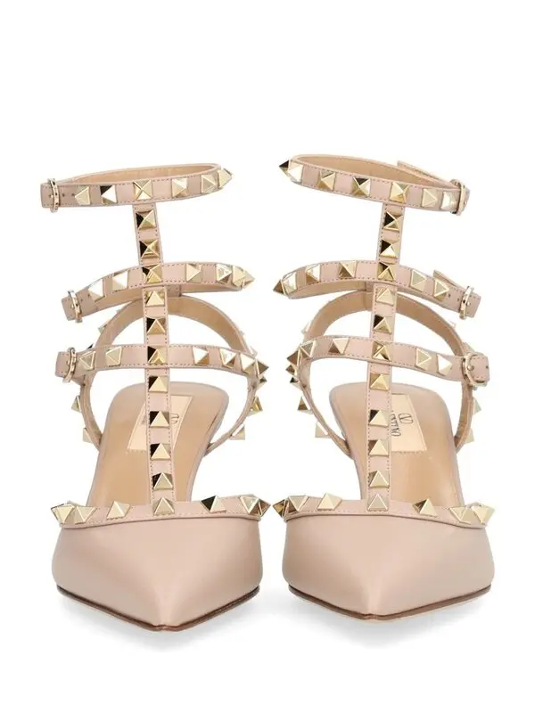 Valentino Garavani Rockstud Pumps With Straps - Multicolor