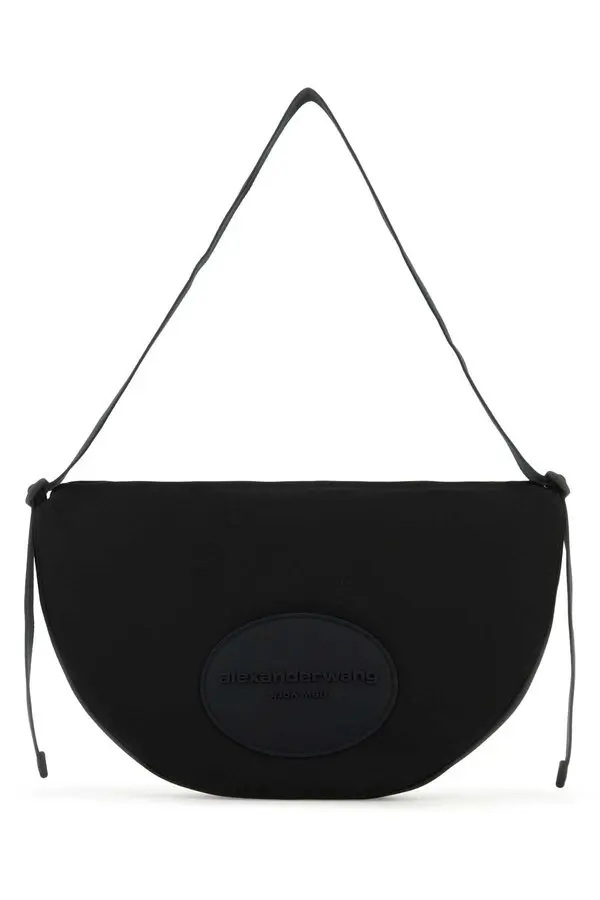 Alexander Wang Canvas Large Shoulder Bag - Black