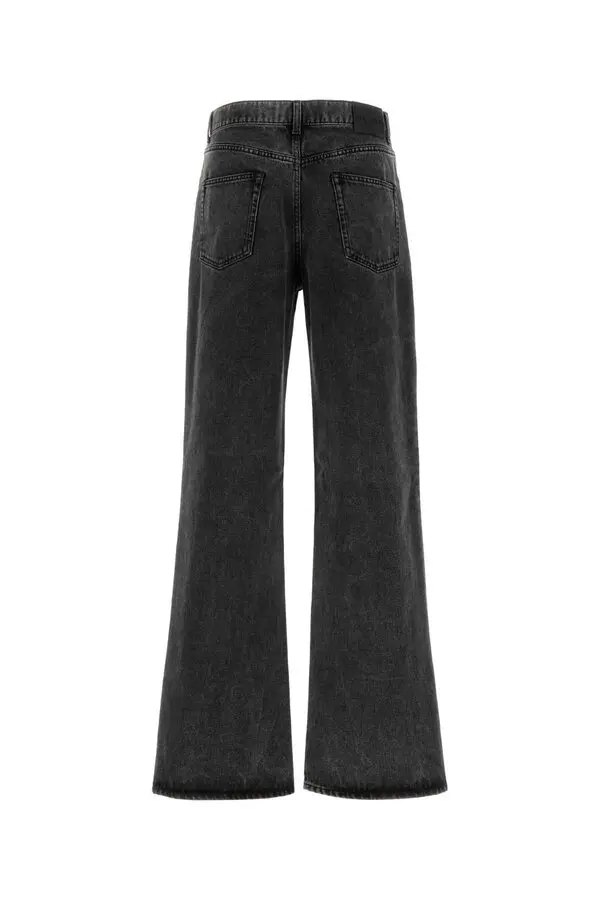 Alexander McQueen Grey Denim Jeans - Gray