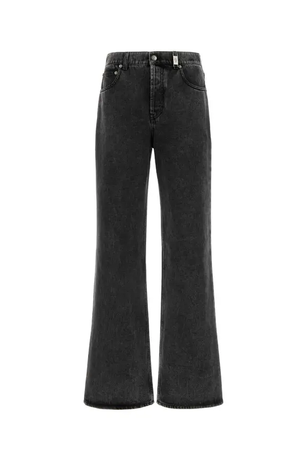Alexander McQueen Grey Denim Jeans - Gray