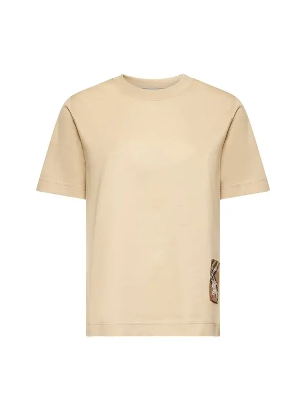 Burberry Cotton Crewneck T-shirt