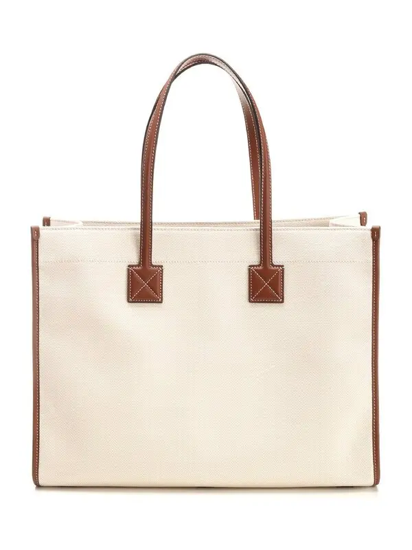 Burberry Medium Freya Tote Bag - Cream