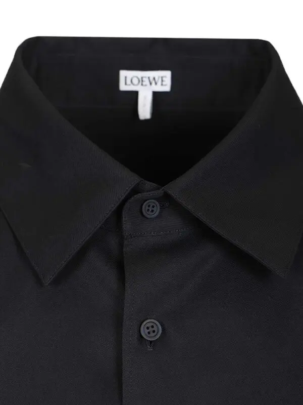 Loewe Cotton Twill Shirt - Blue