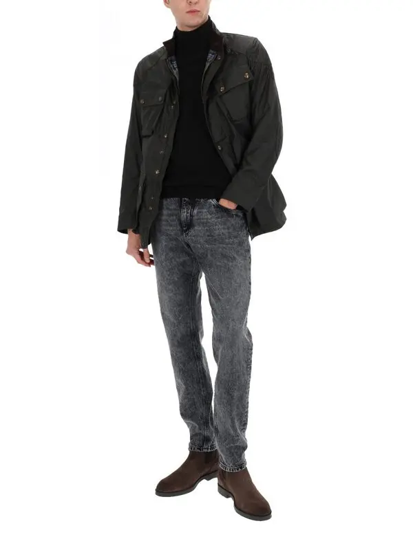 Belstaff Trialmaster Waxed Cotton Jacket - Black