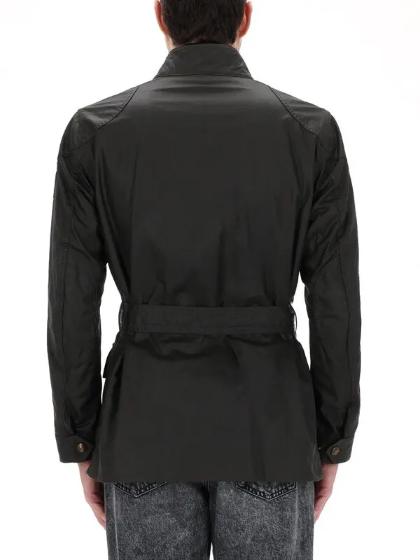 Belstaff Trialmaster Waxed Cotton Jacket - Black