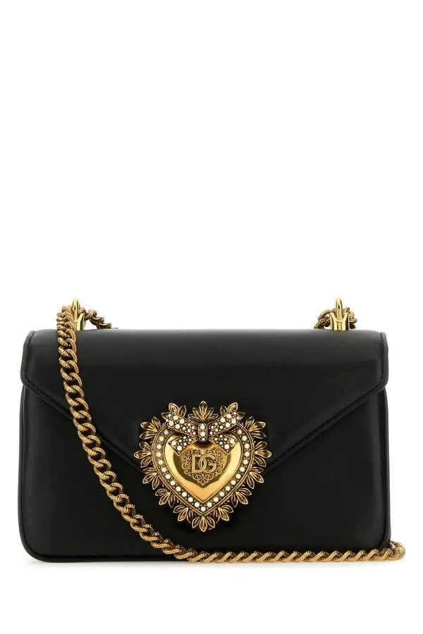 Dolce & Gabbana Nappa Leather Devotion Shoulder Bag