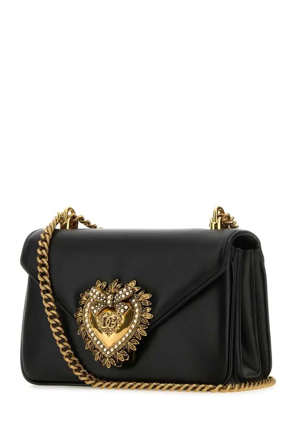 Dolce & Gabbana Nappa Leather Devotion Shoulder Bag