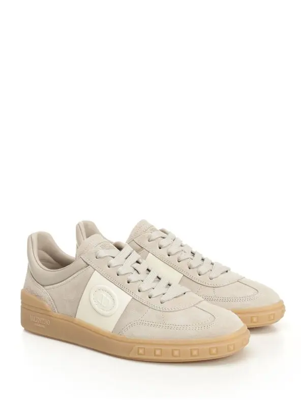 Valentino Garavani Upvillage Suede Sneakers - Gray