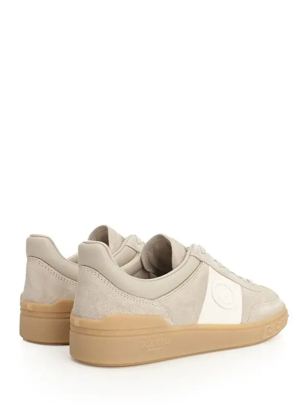 Valentino Garavani Upvillage Suede Sneakers - Gray