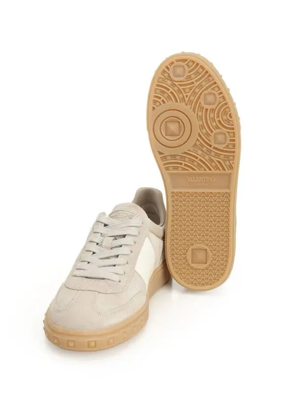 Valentino Garavani Upvillage Suede Sneakers - Gray