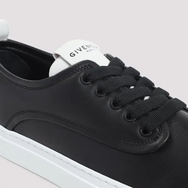 Givenchy Calf Leather Lace-up Sneakers - Black