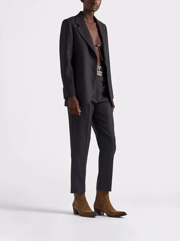 Prada Gabardine Straight Pants