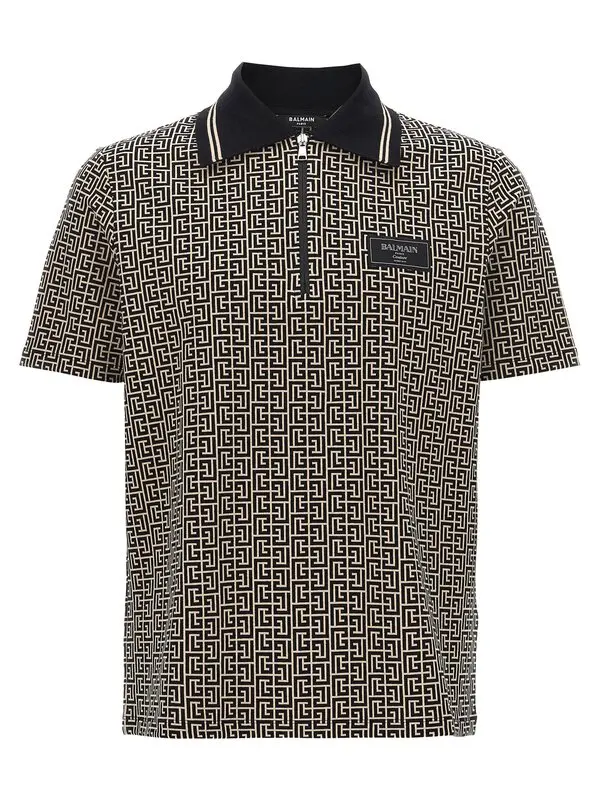 Balmain Pb' Polo Shirt - Multicolor