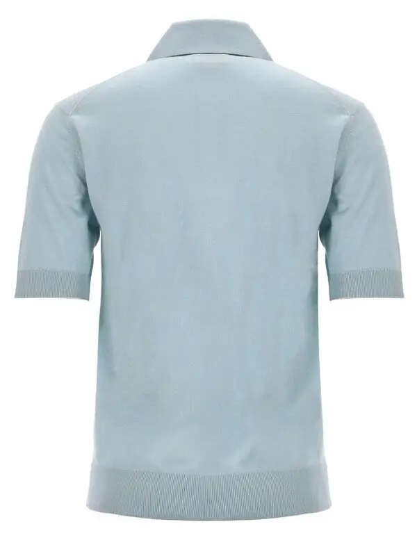 Gucci Wool And Cashmere Polo Shirt