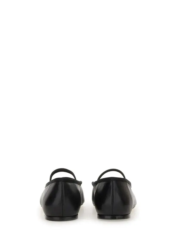 Repetto Ballerina Lisbeth Leather Flats - Black