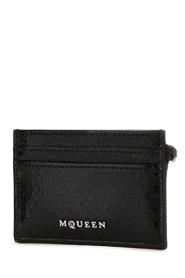 Alexander McQueen Leather Card Holder