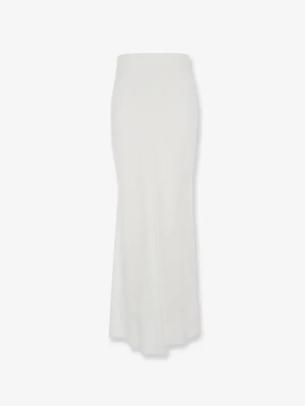 Brunello Cucinelli Satin Long Skirt - Multicolor