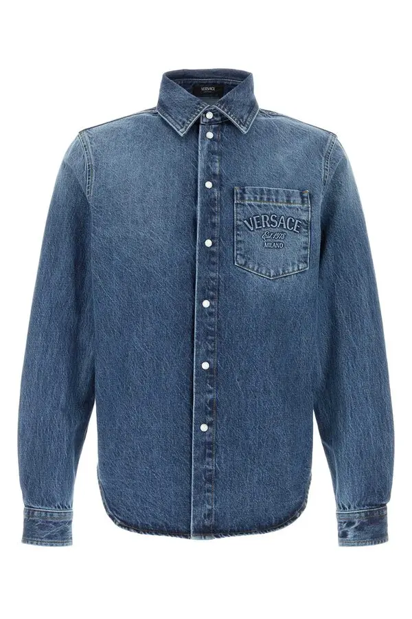 Versace Denim Shirt - Blue