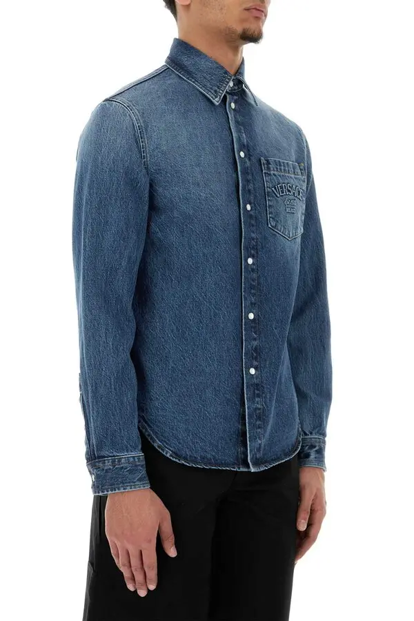 Versace Denim Shirt - Blue