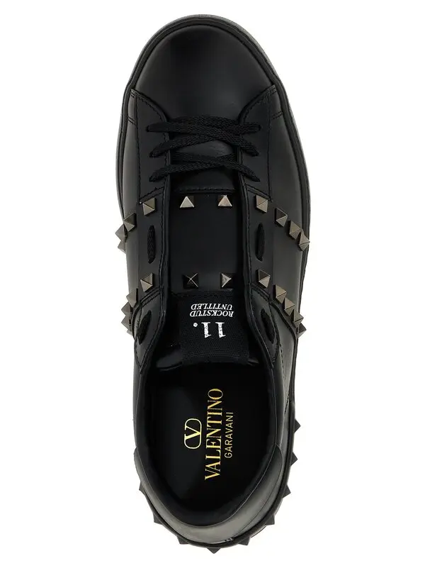 Valentino Garavani Rockstud Untitled Sneakers - Black