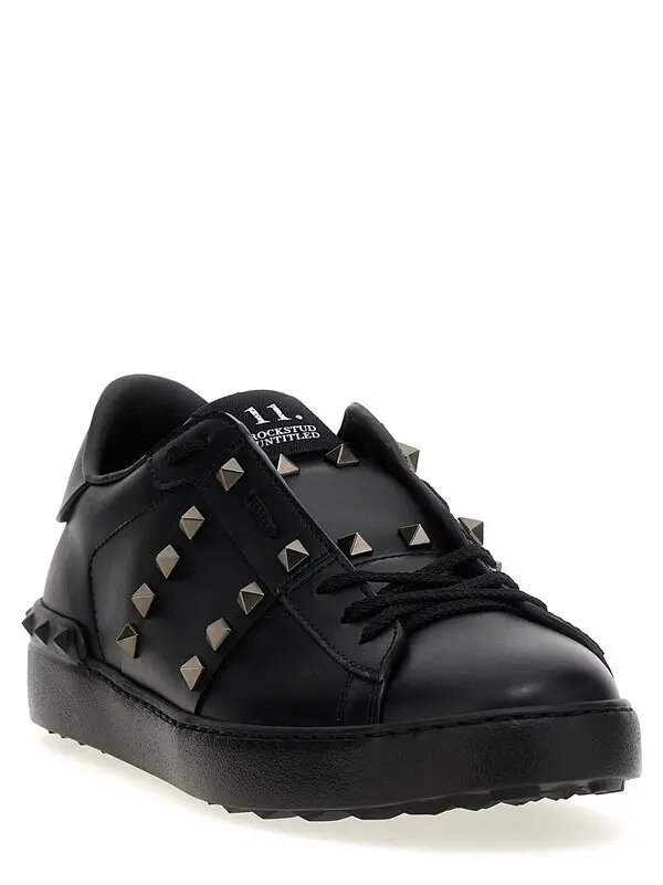 Valentino Garavani Rockstud Untitled Sneakers - Black