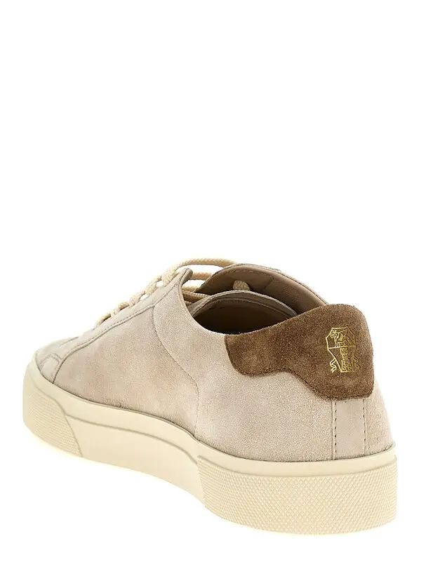 Brunello Cucinelli Suede Lace-up Sneakers