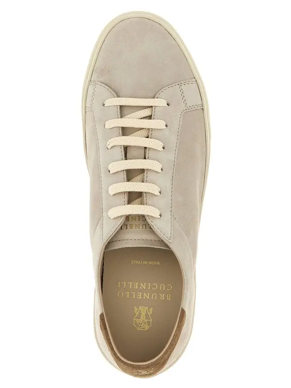 Brunello Cucinelli Suede Lace-up Sneakers