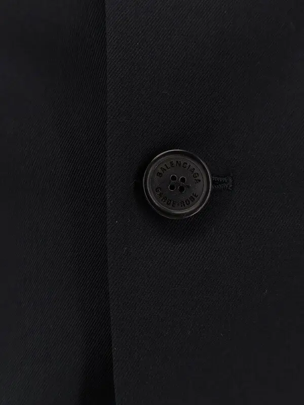 Balenciaga Standard Tailored Wool Blazer