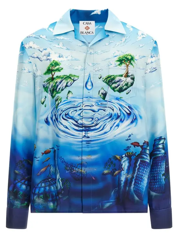 Casablanca Lost Atlantis' Shirt - Multicolor