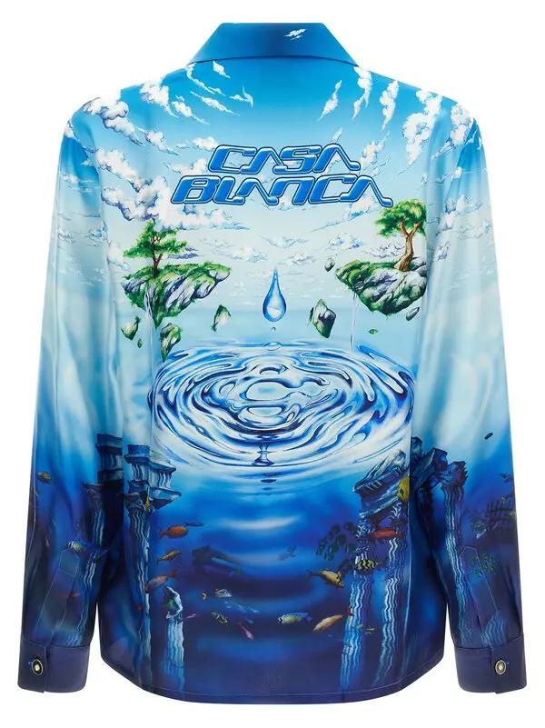 Casablanca Lost Atlantis' Shirt - Multicolor