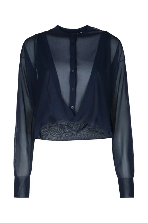 Alaïa Folded Cardigan