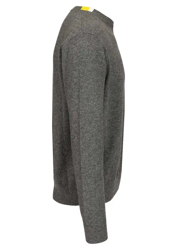 Loewe Midweight Wool Sweater With Two-tone Intarsia Detail