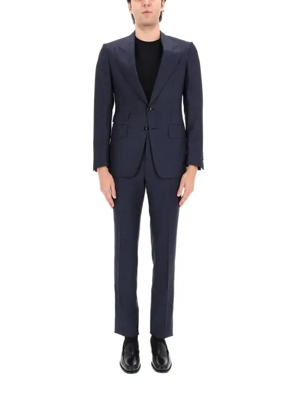 TOM FORD Grand Overcheck Shelton Suit