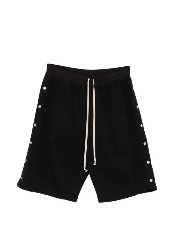 Rick Owens Snap Detail Drawstring Shorts