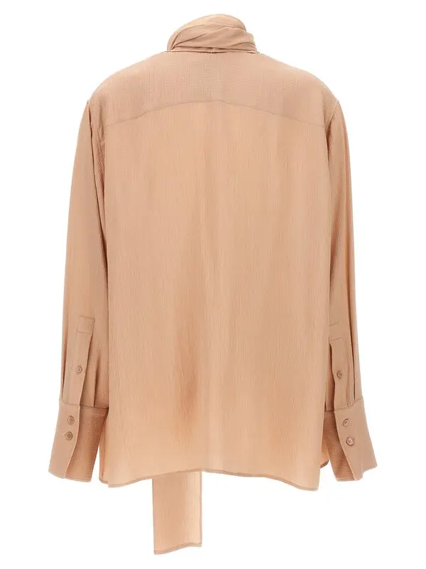 Givenchy Pussy Bow Blouse - Cream