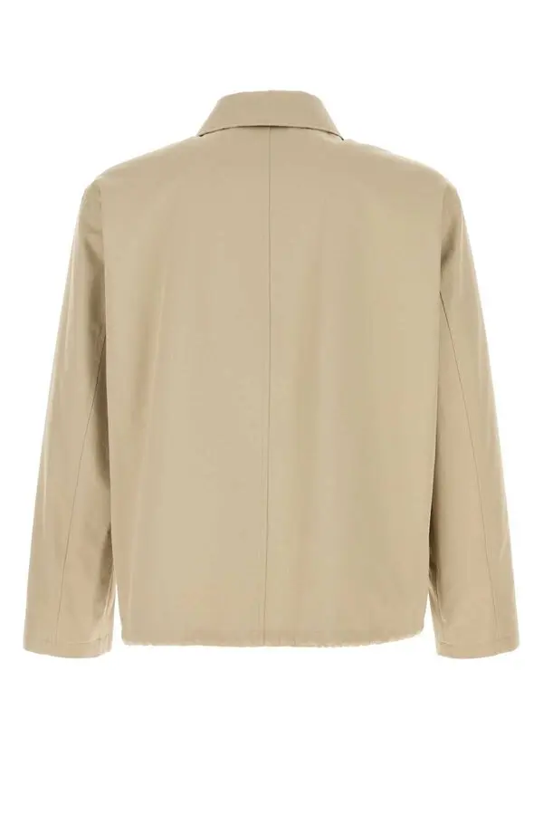 Burberry Gabardine Jacket - Brown