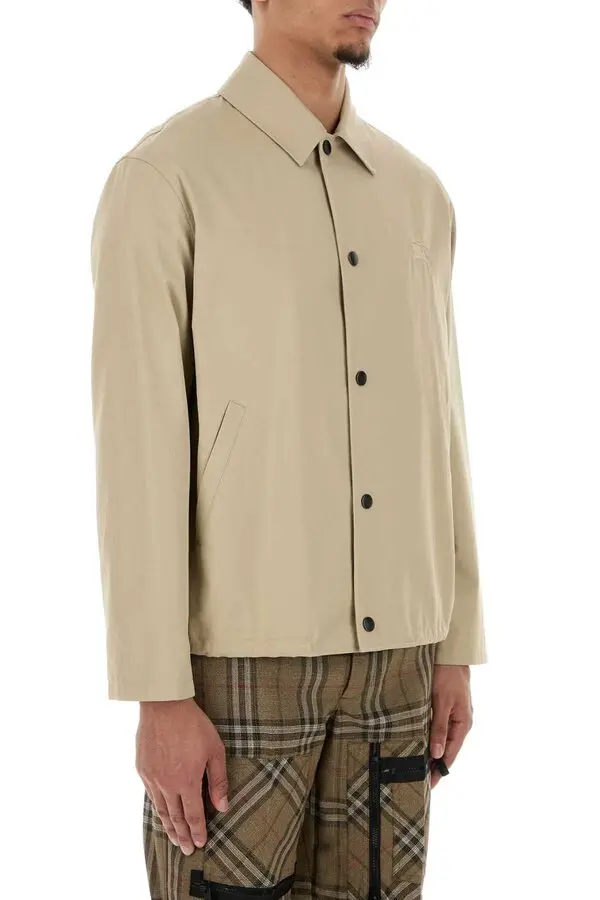 Burberry Gabardine Jacket - Brown
