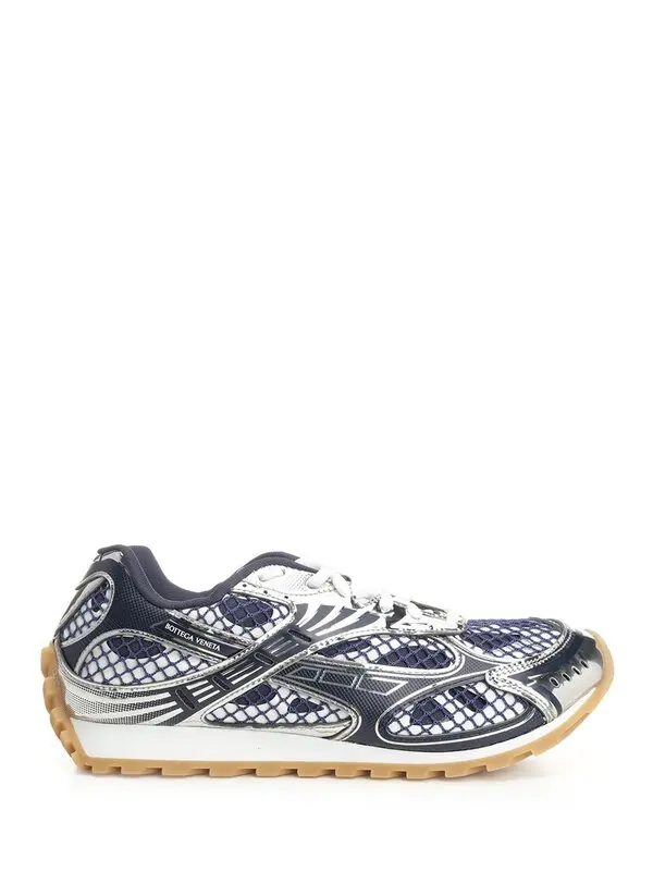 Bottega Veneta Orbit Sneaker - Silver