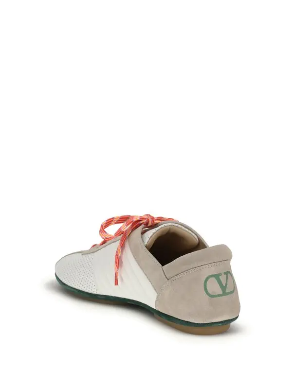 Valentino Garavani Perforated Upper Lace-up Sneakers