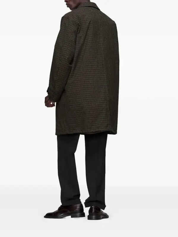 MAISON MARGIELA Buttoned Trench Coat - Green
