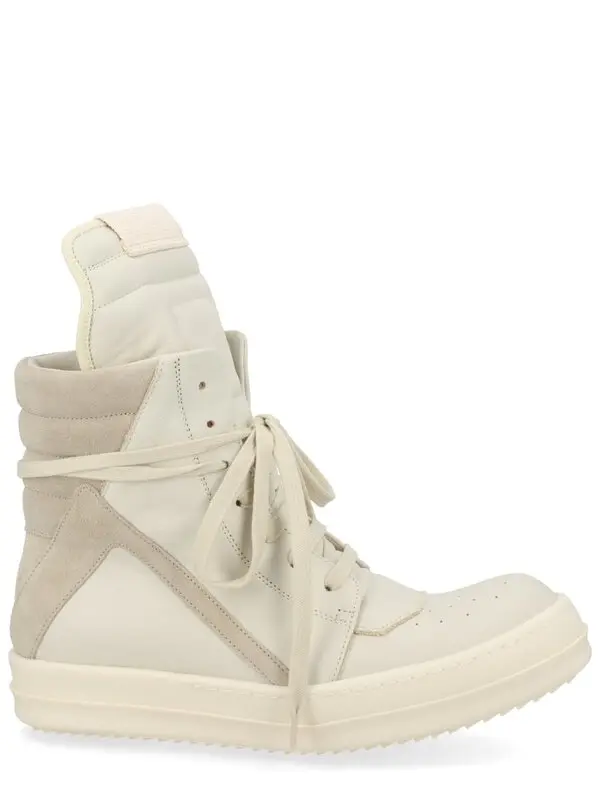 Rick Owens Geobasket High Top Sneakers