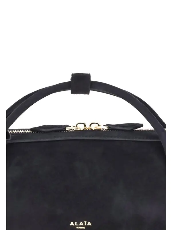 Alaïa Le Teckel Goat Leather Clutch Bag - Black