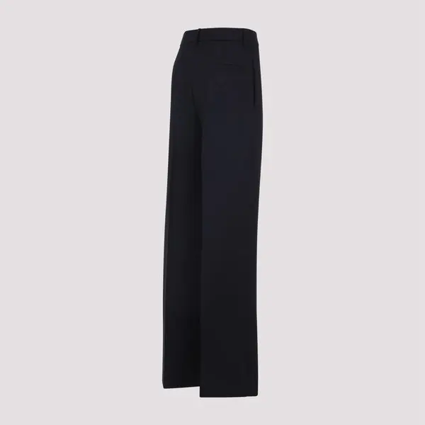 Prada Virgin Wool Pants - Blue