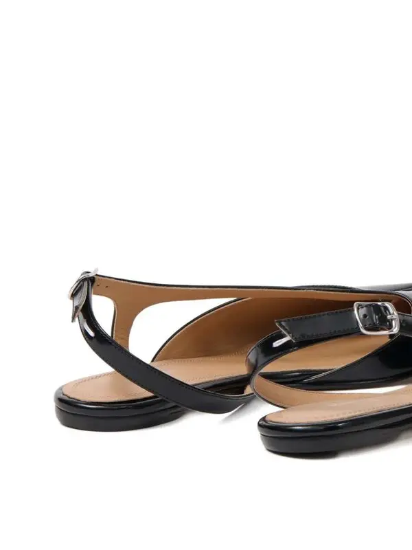 MAISON MARGIELA Tabi Flat Pumps With Back Strap